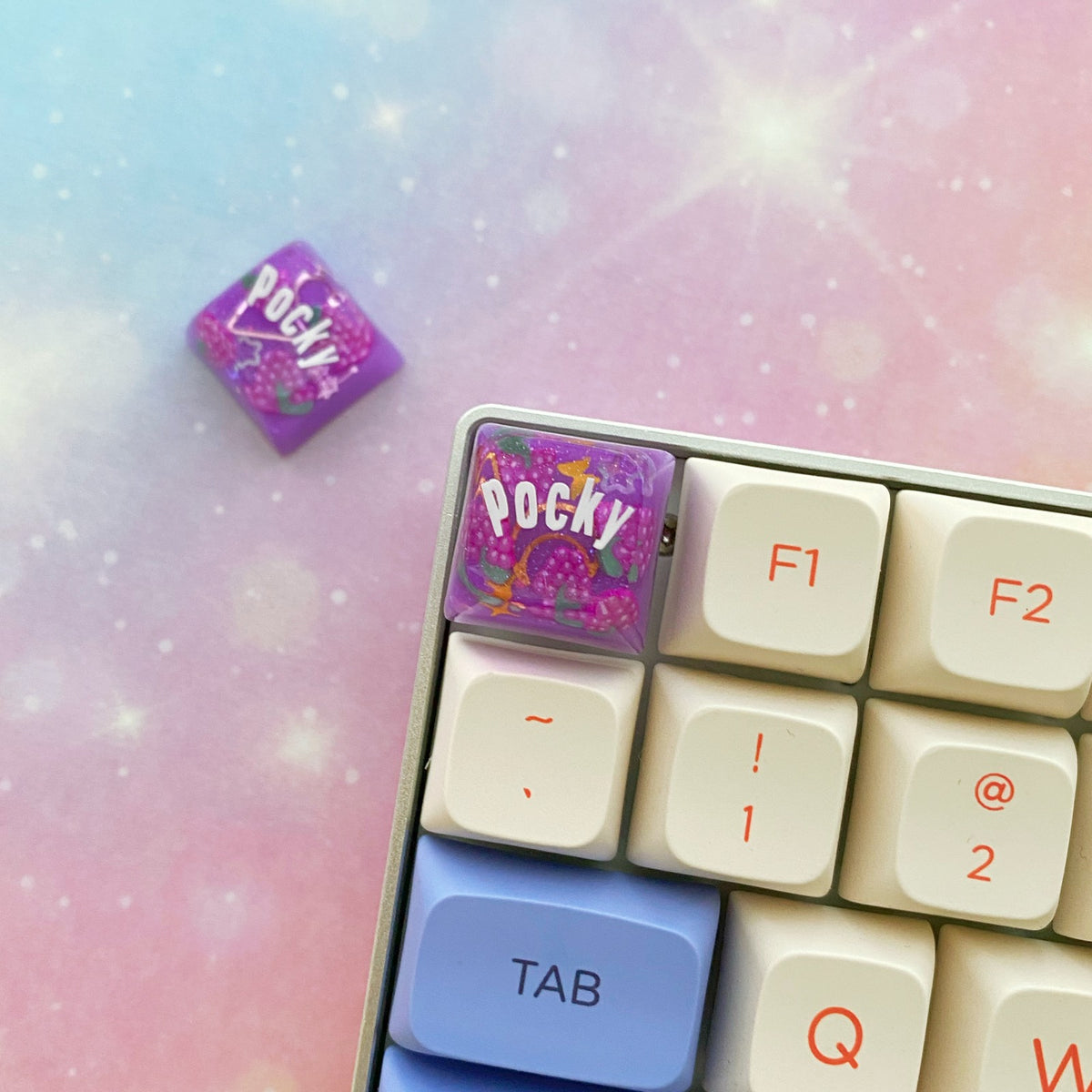 Pocky Grape XDA Artisan Keycap Set – MoonNoodleShop
