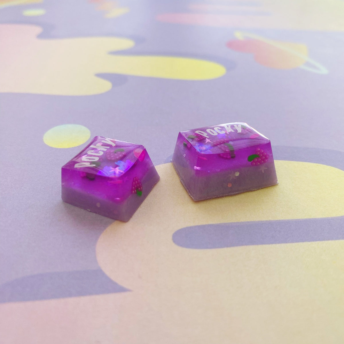 Pocky Grape Artisan Keycap Set – MoonNoodleShop